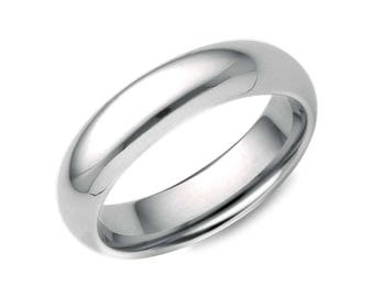 Classic Stainless Stell Ring Simple Wedding Ringsainless | Etsy