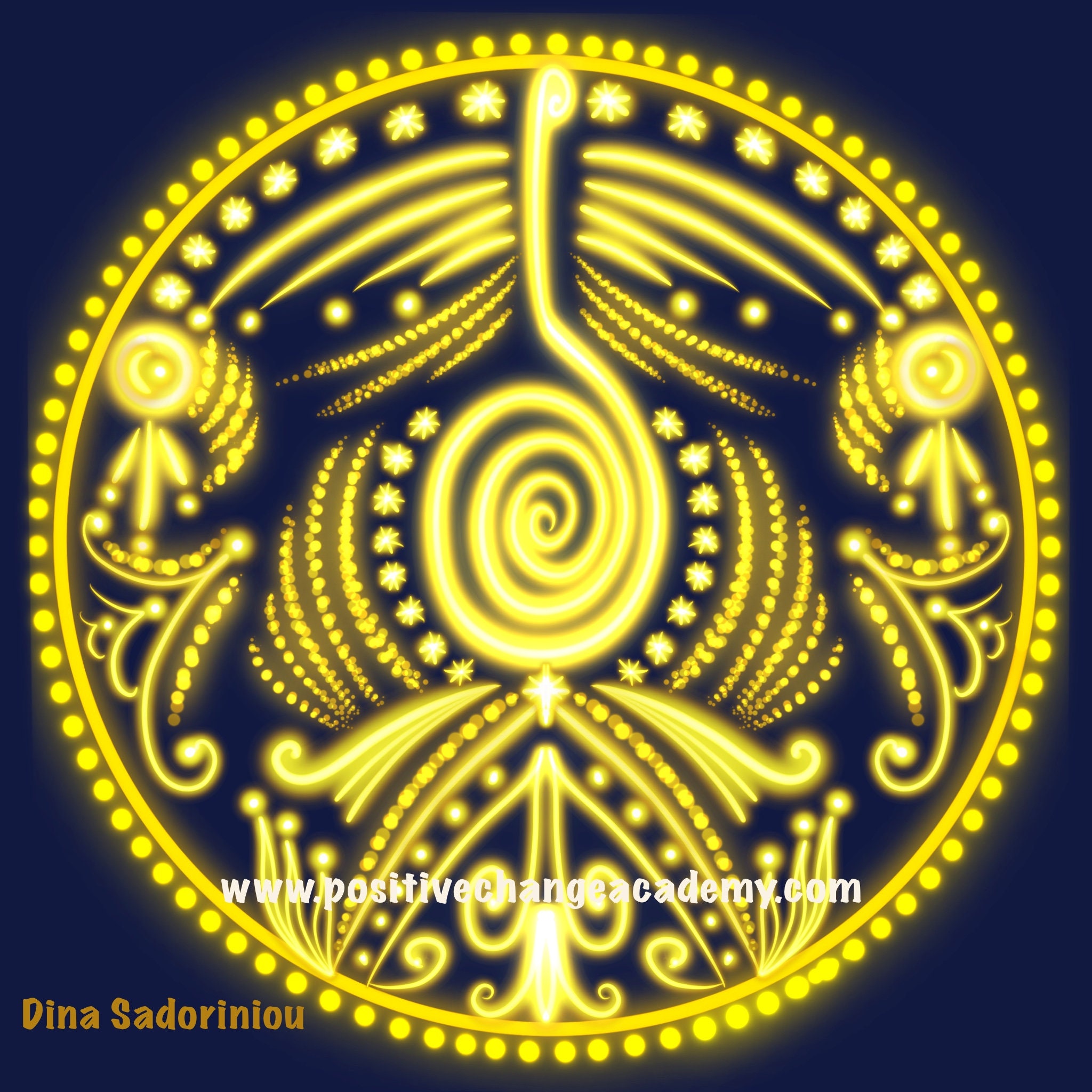 MERLIN Manifestation Sigil PERSONALIZED Art, Intuitive Art With Light ...