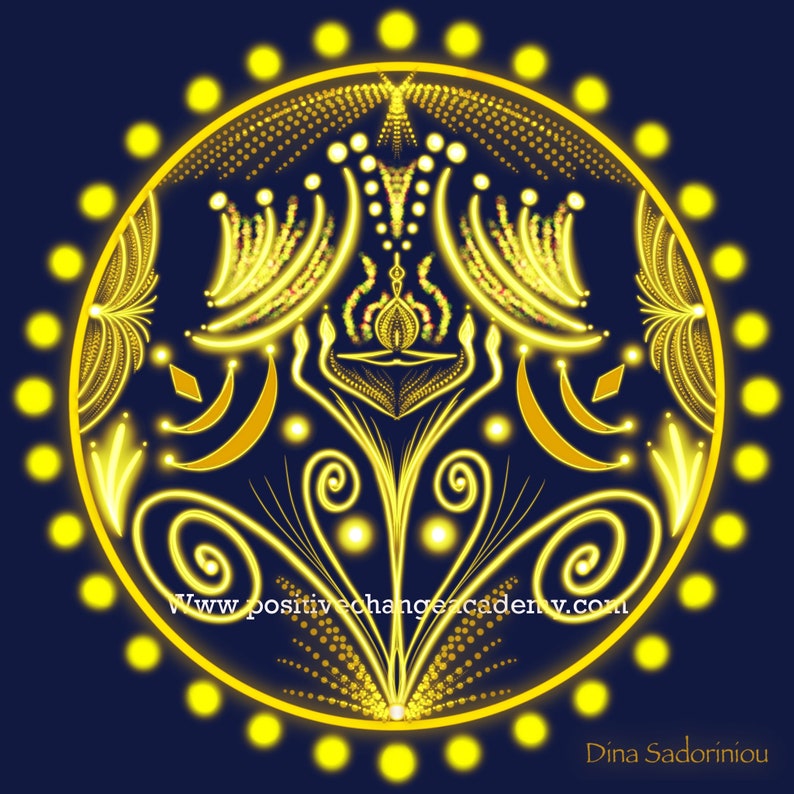 MERLIN Manifestation Sigil PERSONALIZED Art, Intuitive Art With Light ...