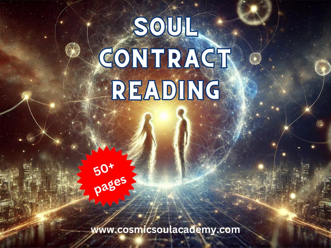 Soul Contract Reading 50 Pages an Akashic Records Reading Intuitive ...