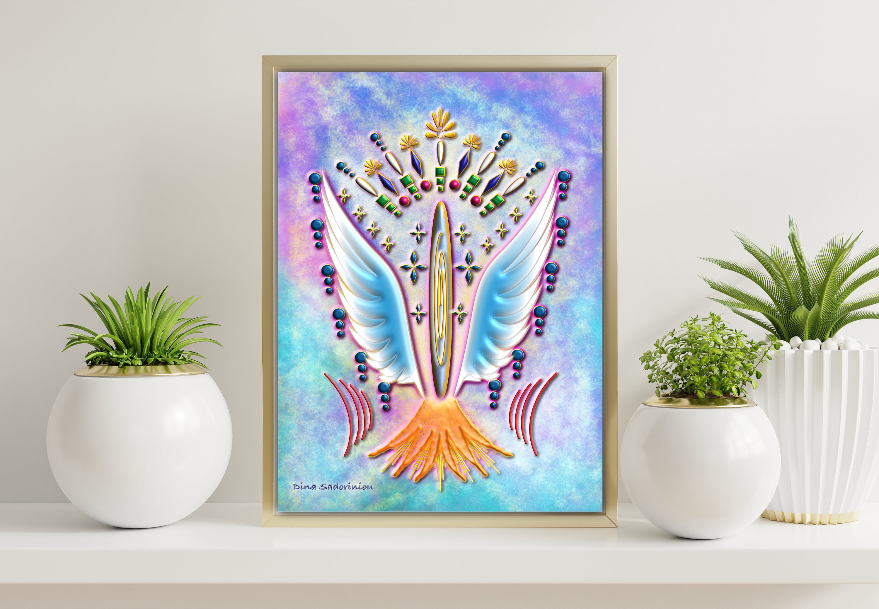 Higher Self I AM Presence Drawing Personalized Sacred - Etsy