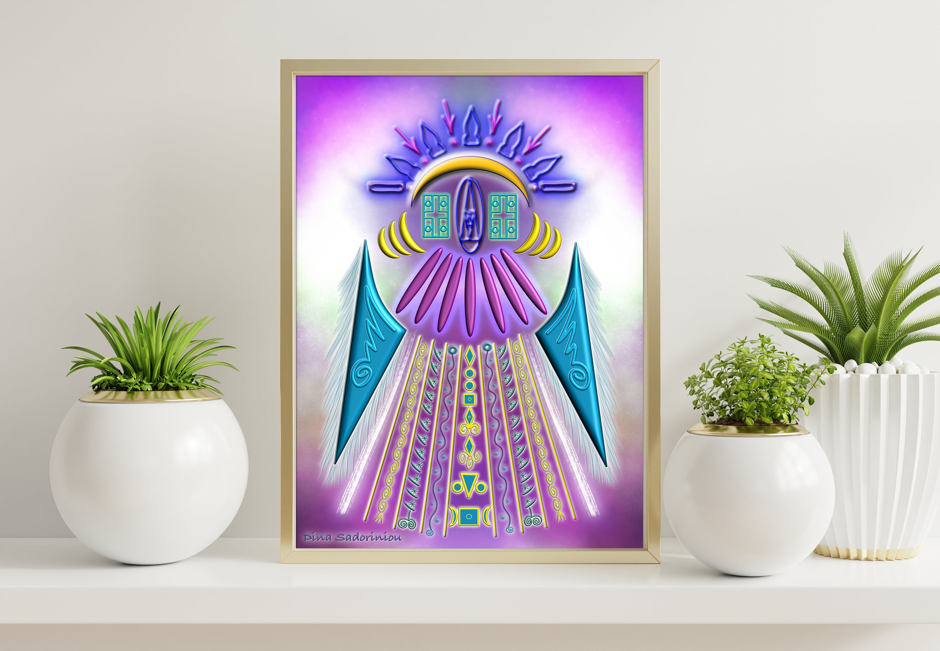 Higher Self I AM Presence Drawing Personalized Sacred - Etsy