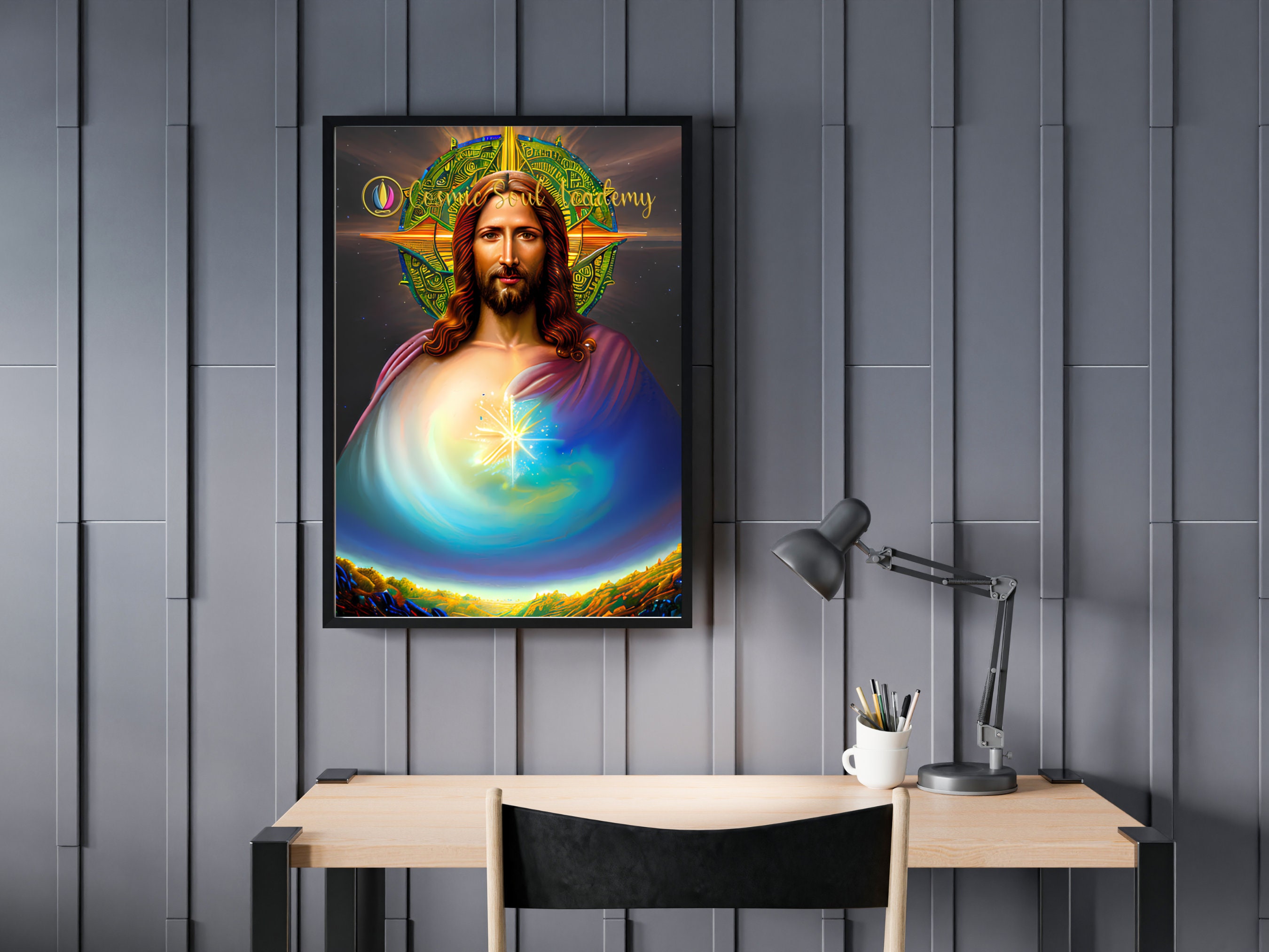 Master Jesus: the Savior Digital Poster A1, A3, A4, A5, A6digital Print ...