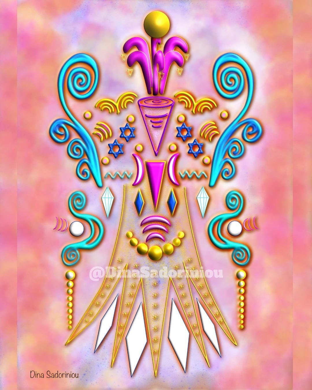 Higher Self I AM Presence Drawing Personalized Sacred - Etsy