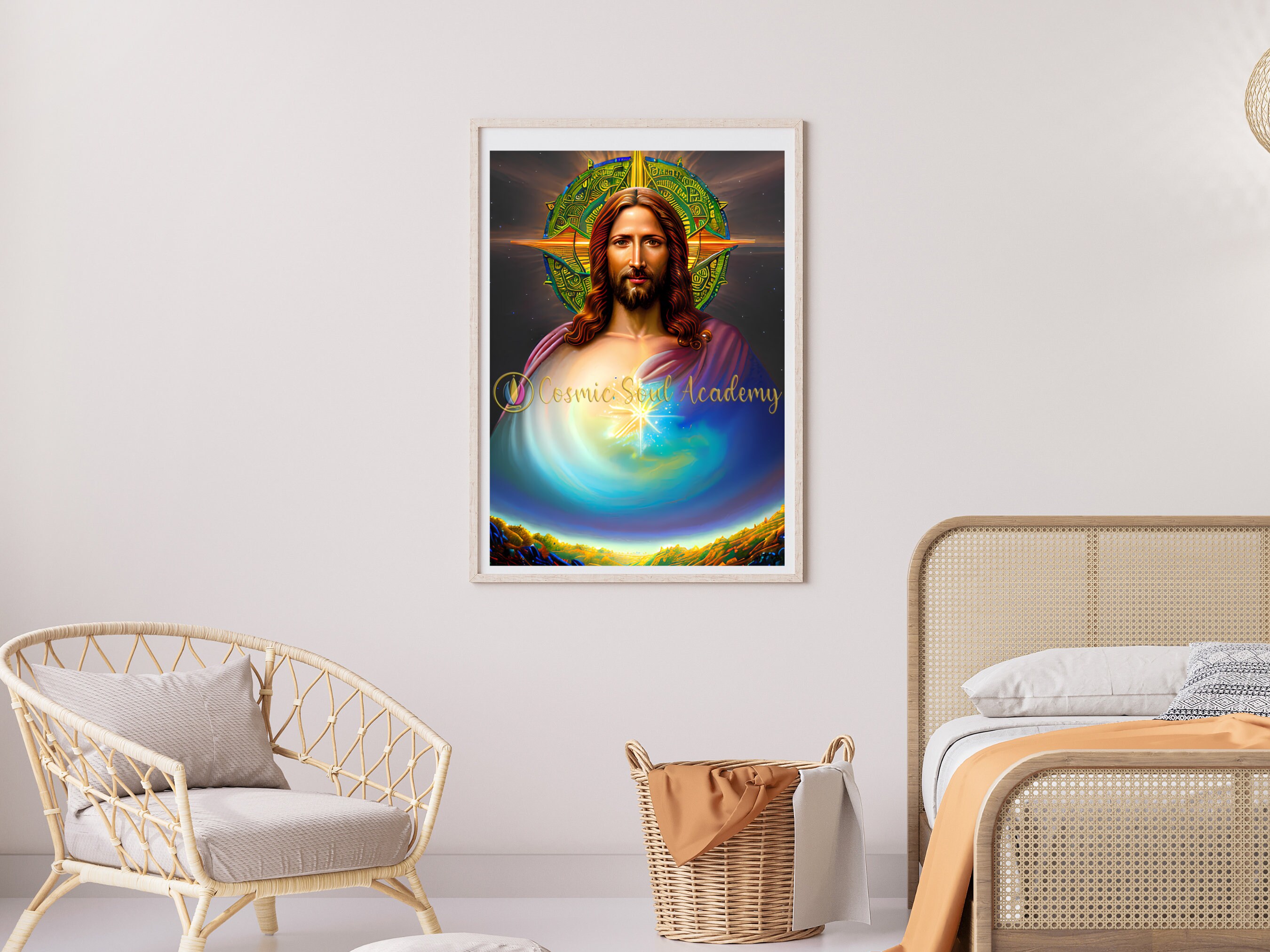 Master Jesus: the Savior Digital Poster A1, A3, A4, A5, A6digital Print ...