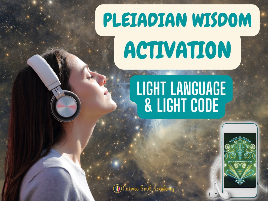 Light Language Light Code Art & Audio pleiadian - Etsy