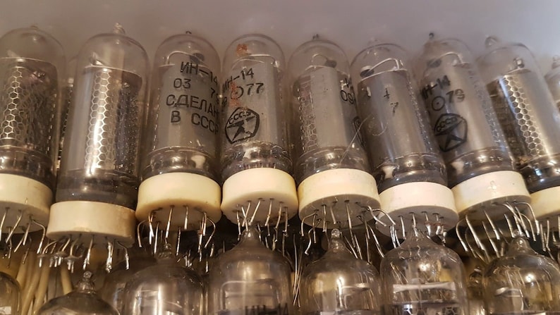 IN-14 In14 ин-14 Indicator Nixie Tube for Clock Vintage Ussr USED 100% ...