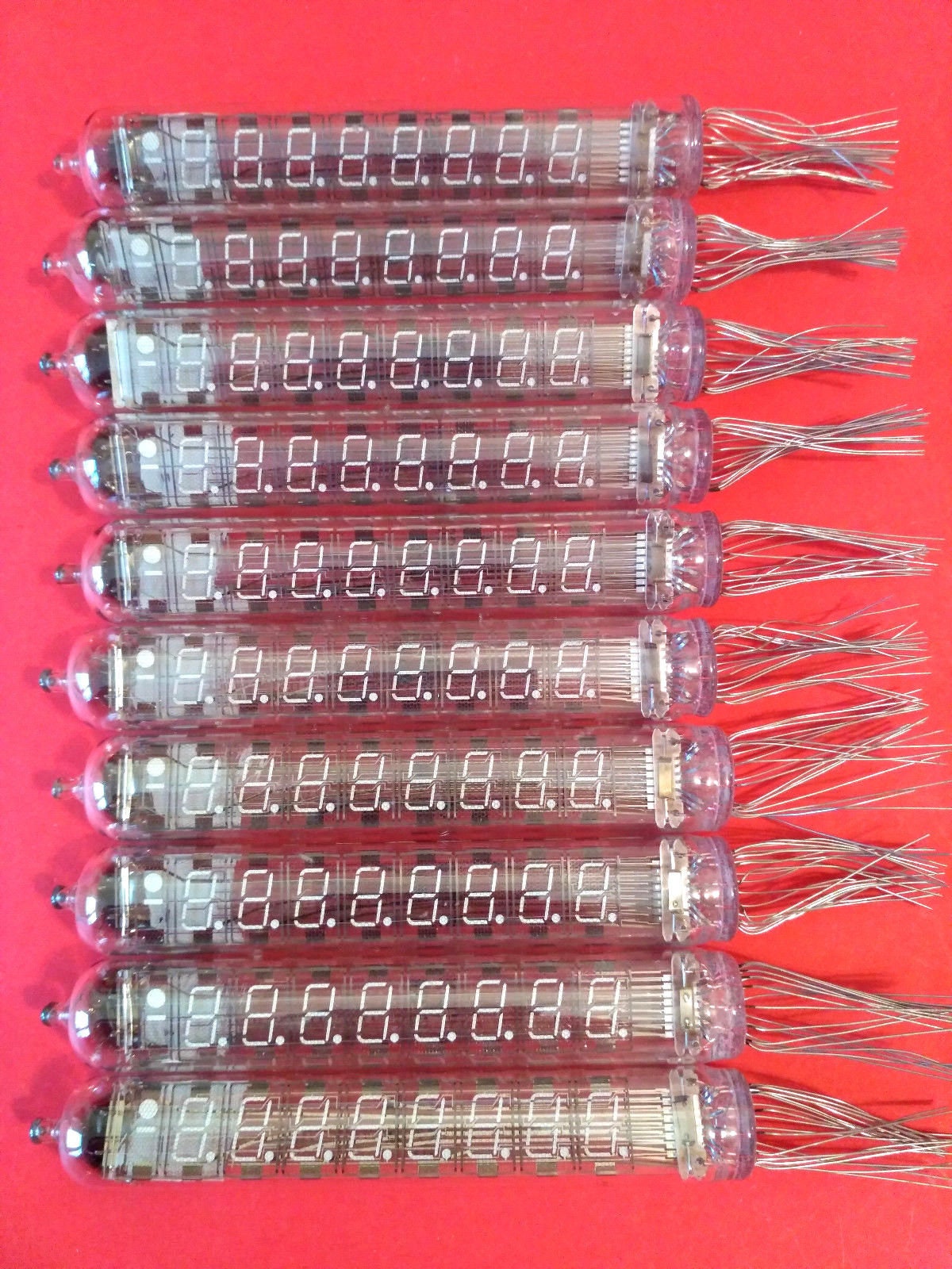 IV-18 IV18 ИВ-18 VFD Clock Large 7-segment 8-digit Tube Vintage New - Etsy