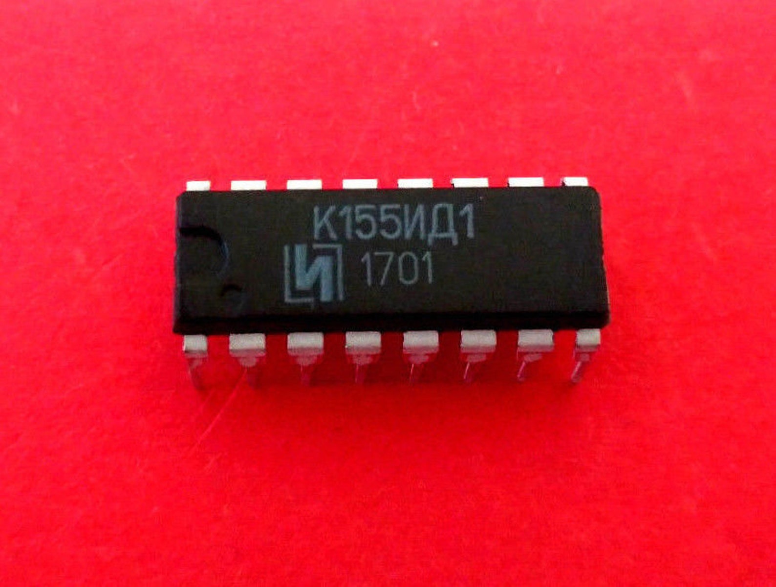 K155ID1 К155ИД1 A-g 74141 Nixie Clock Tube Driver IC High Voltage Chip ...