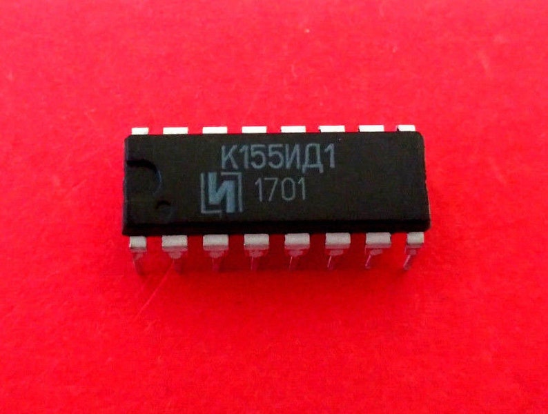 K155ID1 К155ИД1 A-g 74141 Nixie Clock Tube Driver IC High | Etsy