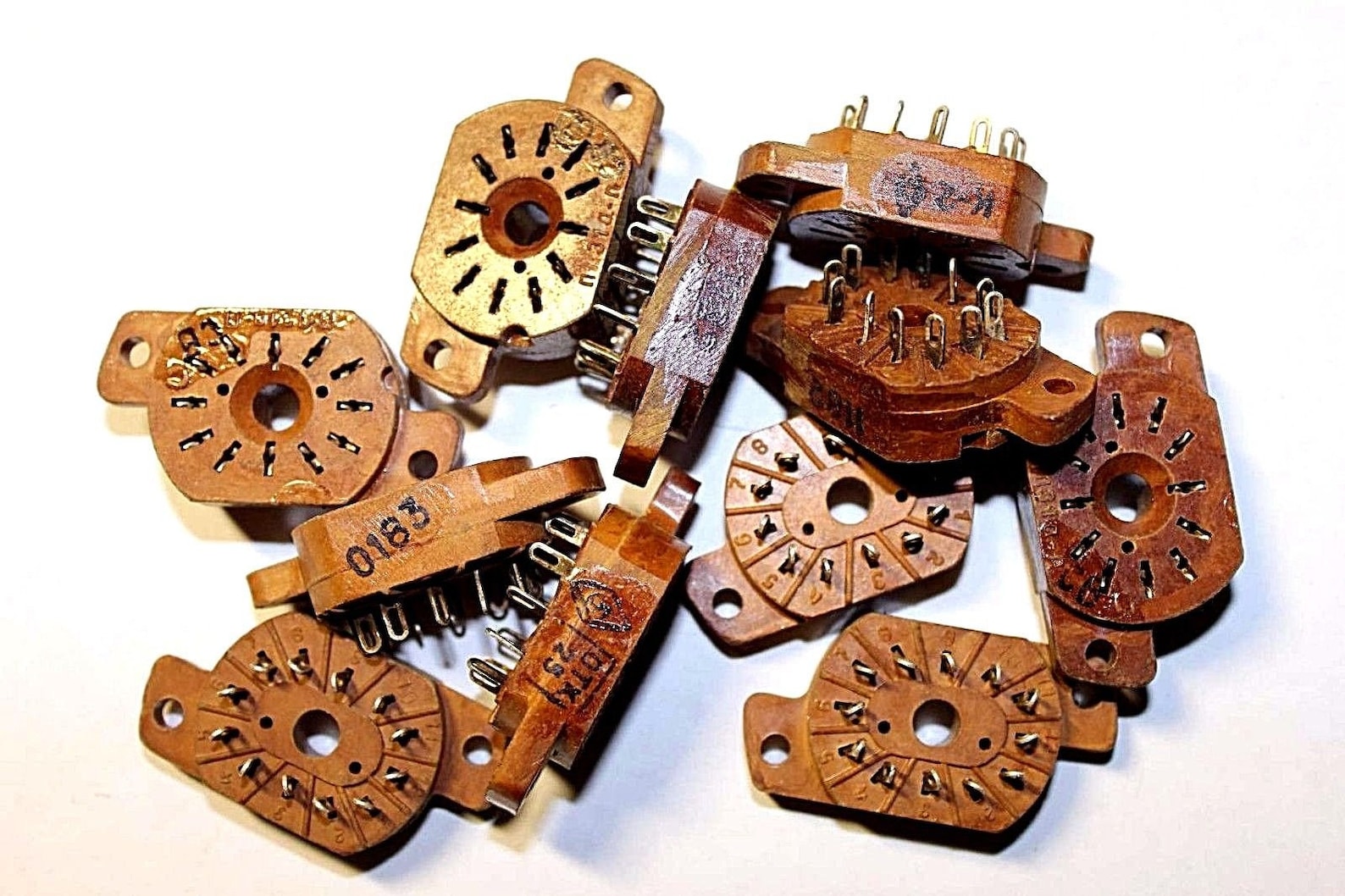 PL31A-P Nixie Tube Socket IN12A IN12B IN15A IN15B IV22 Ussr NOS 6pcs - Etsy