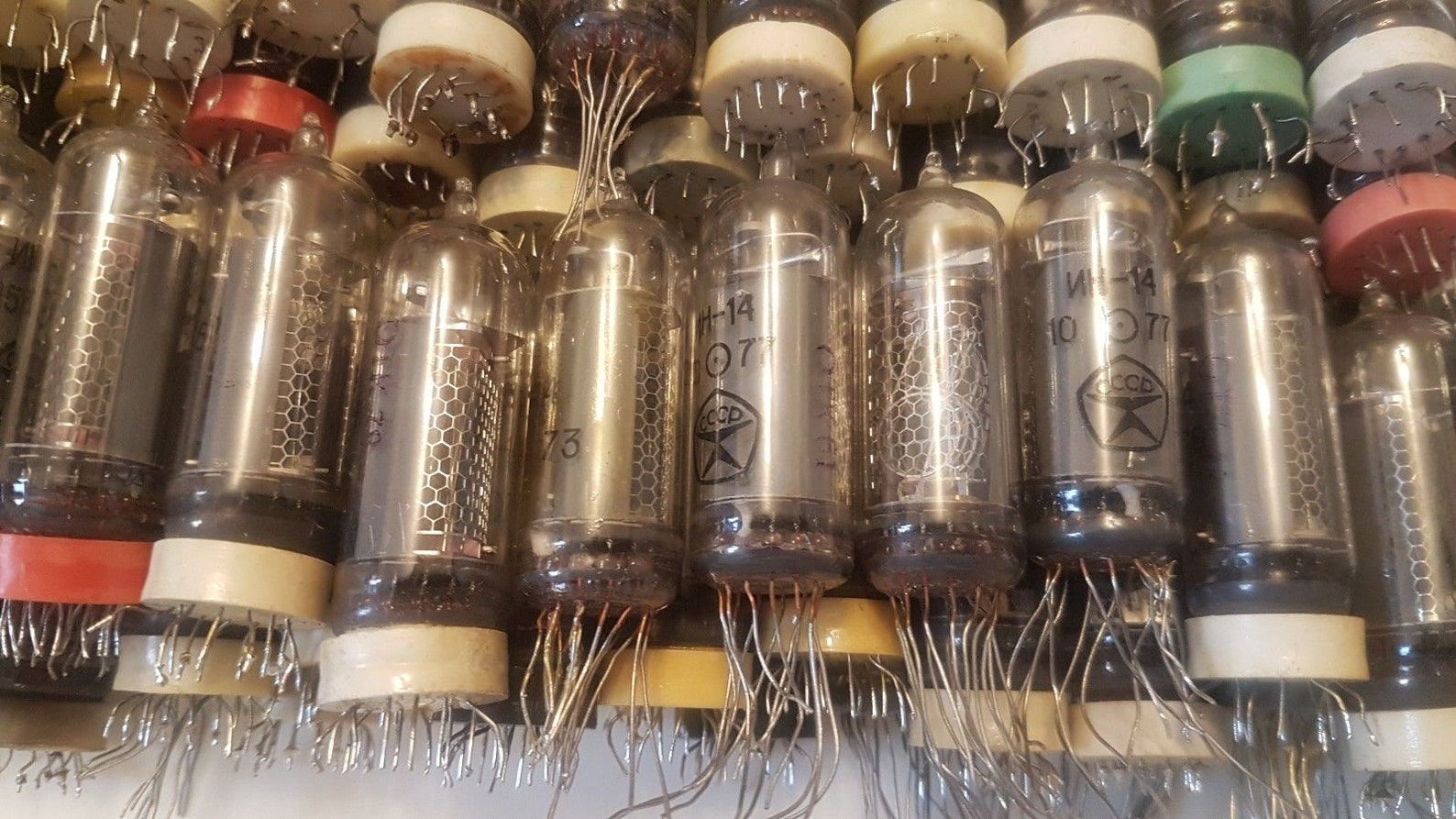 IN-14 In14 ин-14 Indicator Nixie Tube for Clock Vintage Ussr USED 100% ...