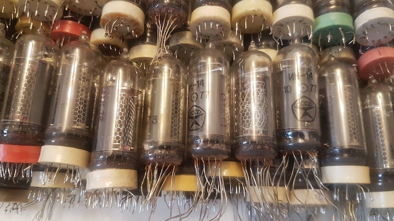 IN-14 In14 ин-14 Indicator Nixie Tube for Clock Vintage Ussr USED 100% ...