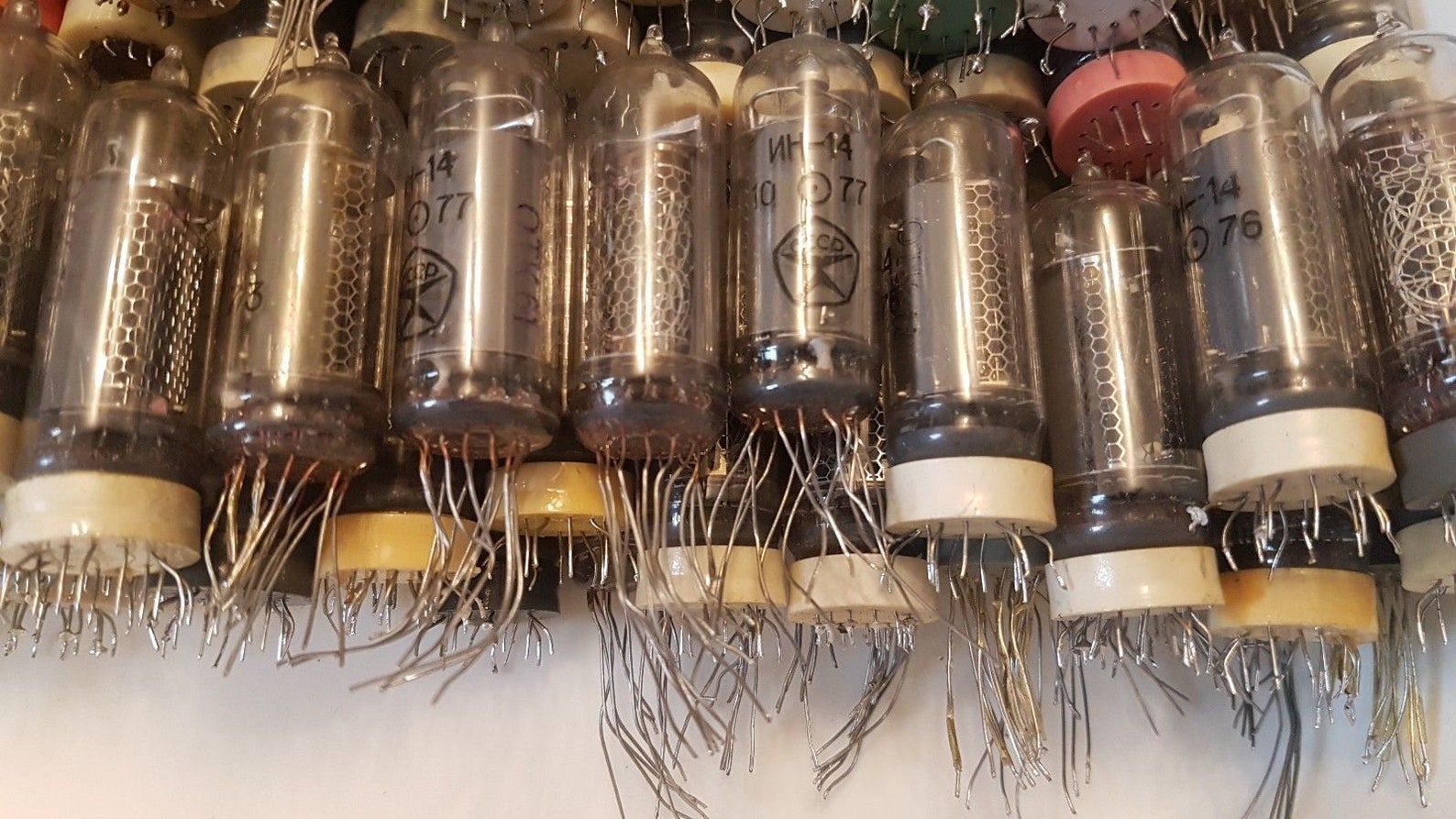 IN-14 In14 ин-14 Indicator Nixie Tube for Clock Vintage Ussr USED 100% ...