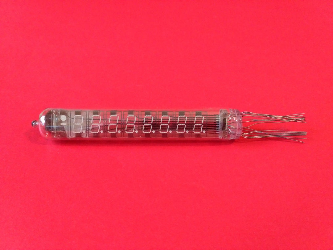 IV-18 IV18 ИВ-18 VFD Clock Large 7-segment 8-digit Tube Vintage New - Etsy