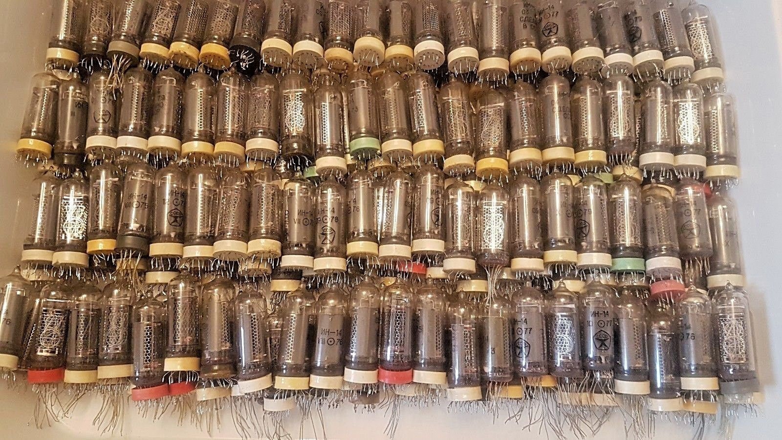 IN-14 In14 ин-14 Indicator Nixie Tube for Clock Vintage Ussr USED 100% ...