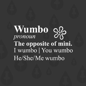 Wumbo Definition - Funny Spongebob Patrick Star SVG for Cricut - Etsy