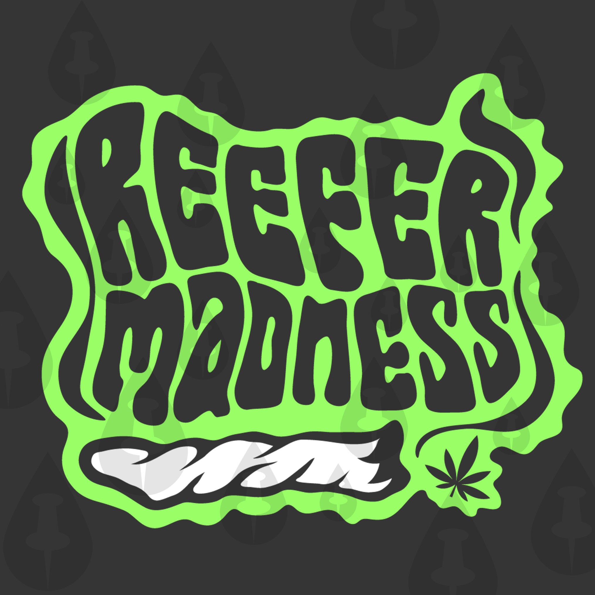 Reefer Madness SVG Cricut Vector Marijana Weed Smoker Window | Etsy