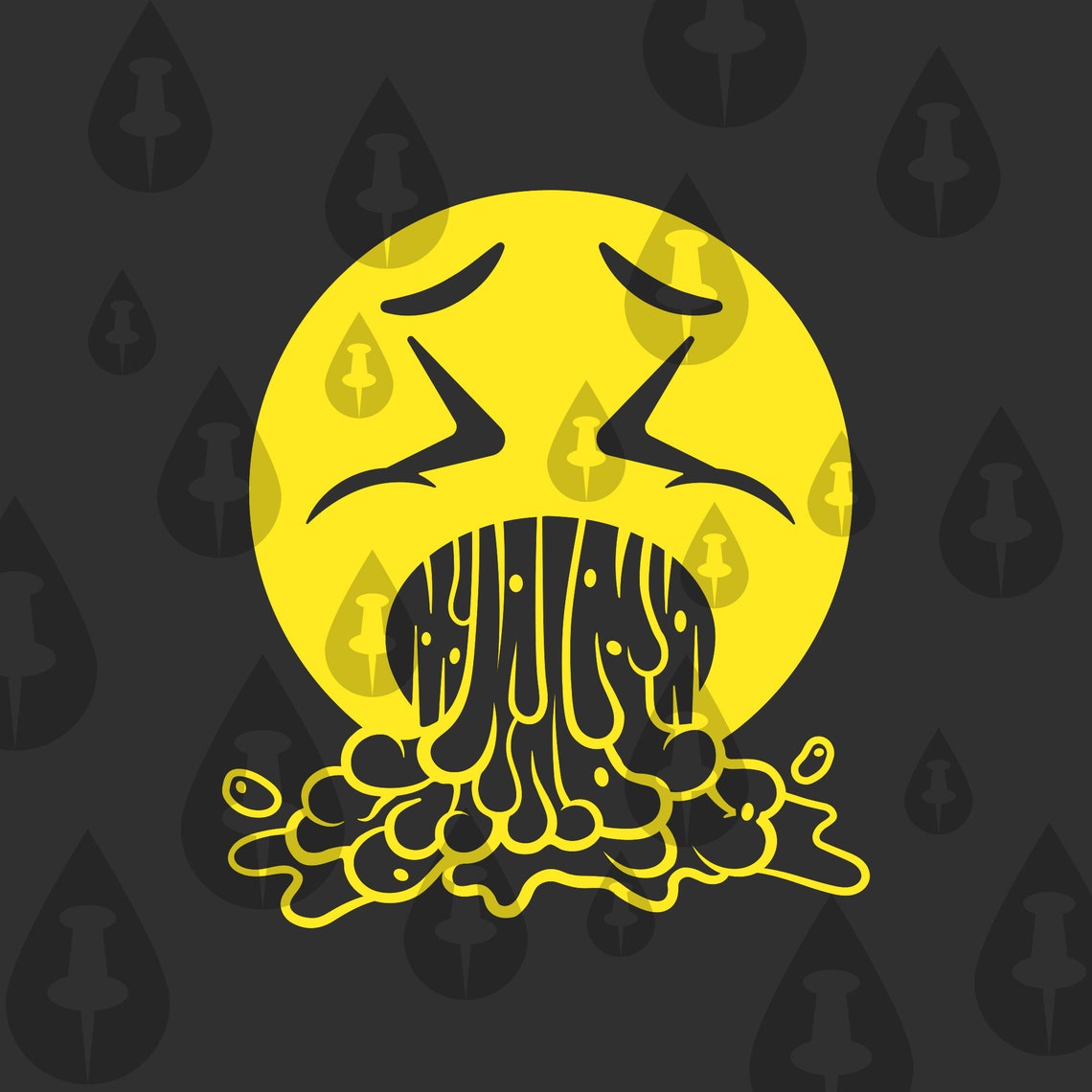 Puke Emoji Funny Emoji Meme Vector Pack SVG EPS AI - Etsy