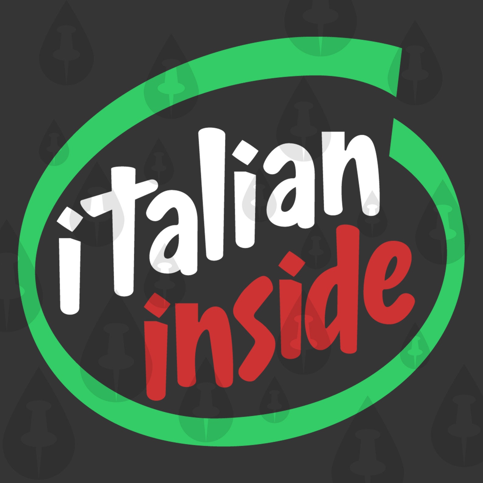 Italian Inside SVG - Cricut Vector Funny Italy Guido IT Technology ...
