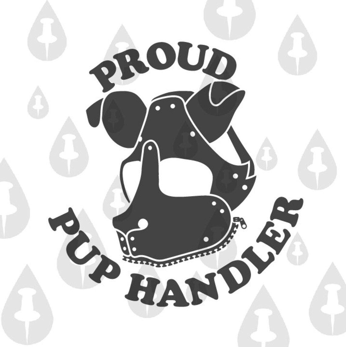 Proud Pup Handler - Animal Cosplay Kink BDSM SVG, Valentines Day Gift ...