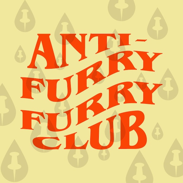 Anti Furry - Etsy