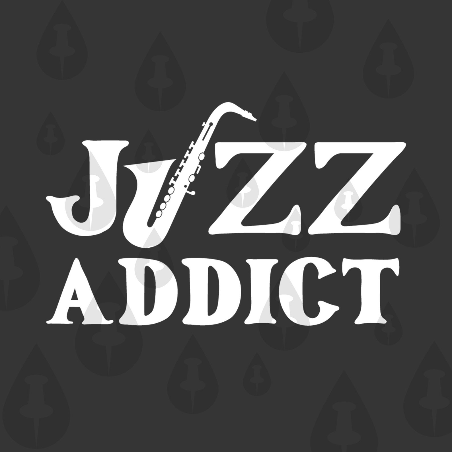 Jazz Addict Funny Saxophone Jizz Addict Meme SVG for Cricut - Etsy