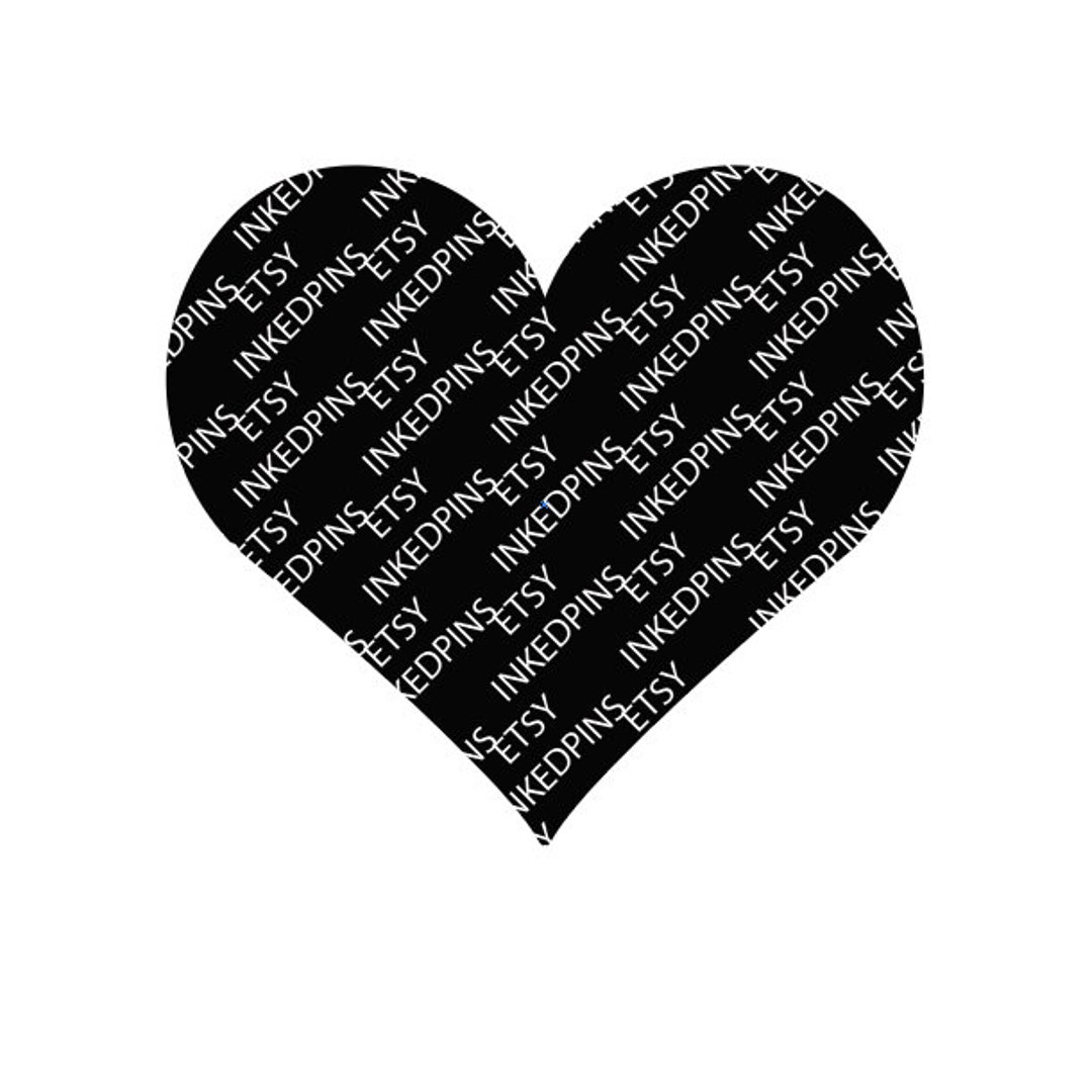 Heart Custom Design SVG - Etsy