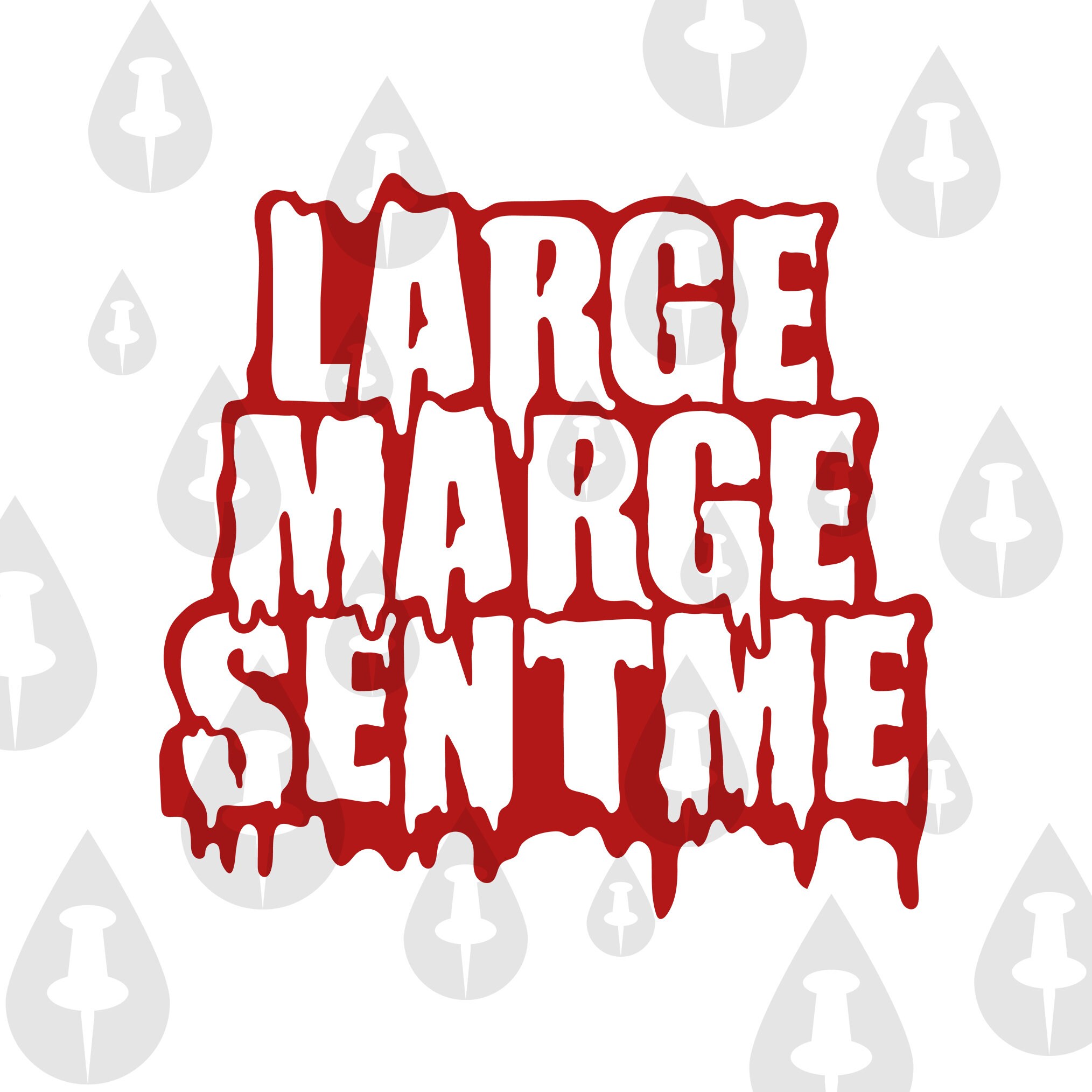 Large Marge Sent Me - Pee Wee's Big Adventure Horror Trucker Decal ...