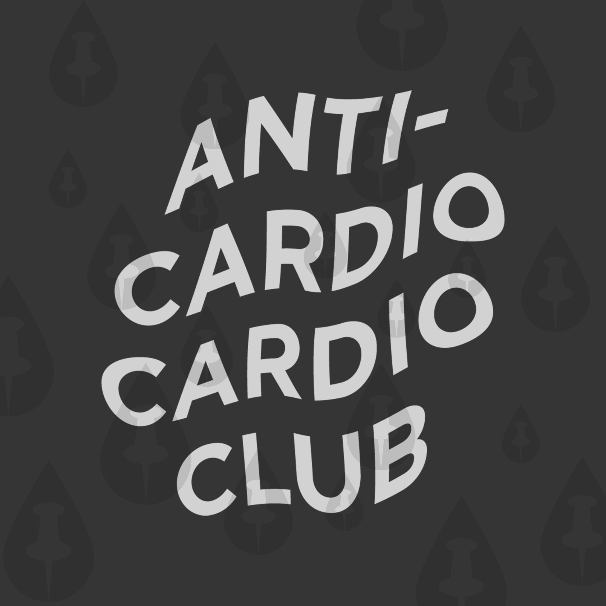 Anti Cardio Cardio Club SVG Cricut Vector Halloween Spooky - Etsy