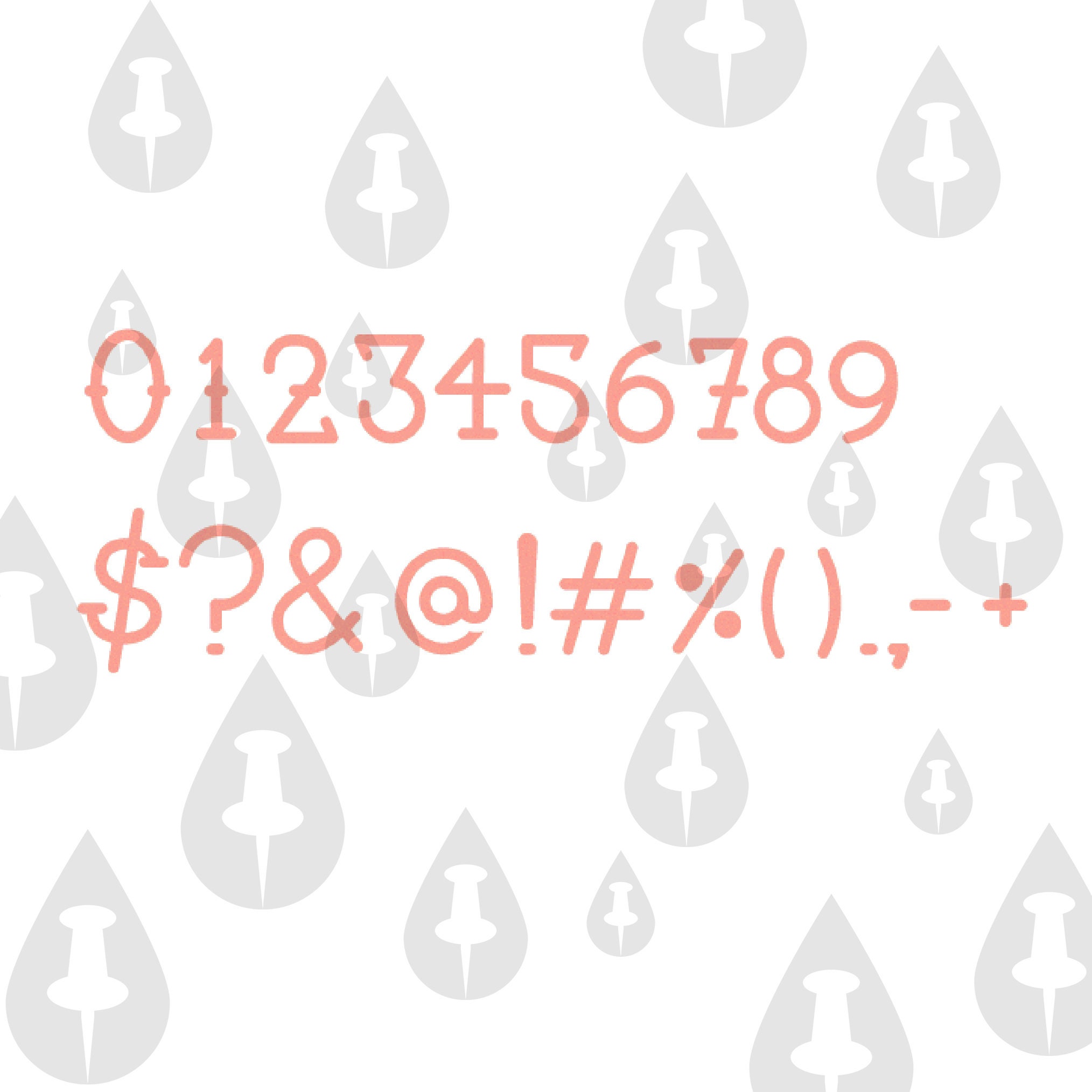 American Traditional Tattoo Style Font - TTF OTF - Procreate Compatible ...