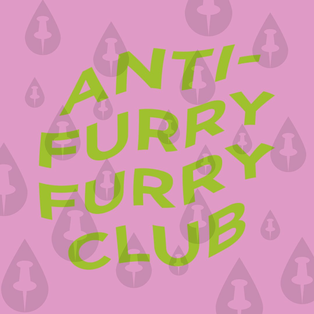 Anti Furry Furry Club SVG People Who Enjoy Fur Suits but - Etsy UK