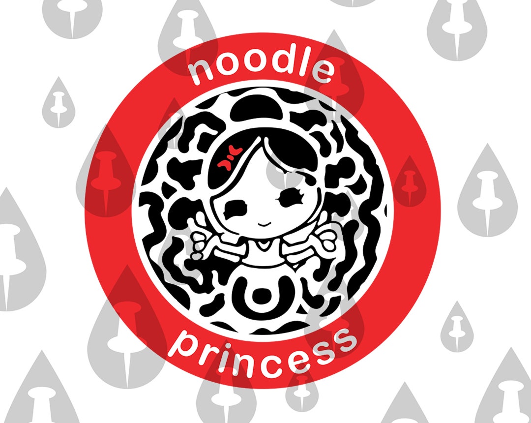 Cute Noodle Princess SVG Download Perfect for DIY Projects Instant ...
