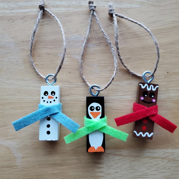 Jenga Christmas Ornaments - Etsy