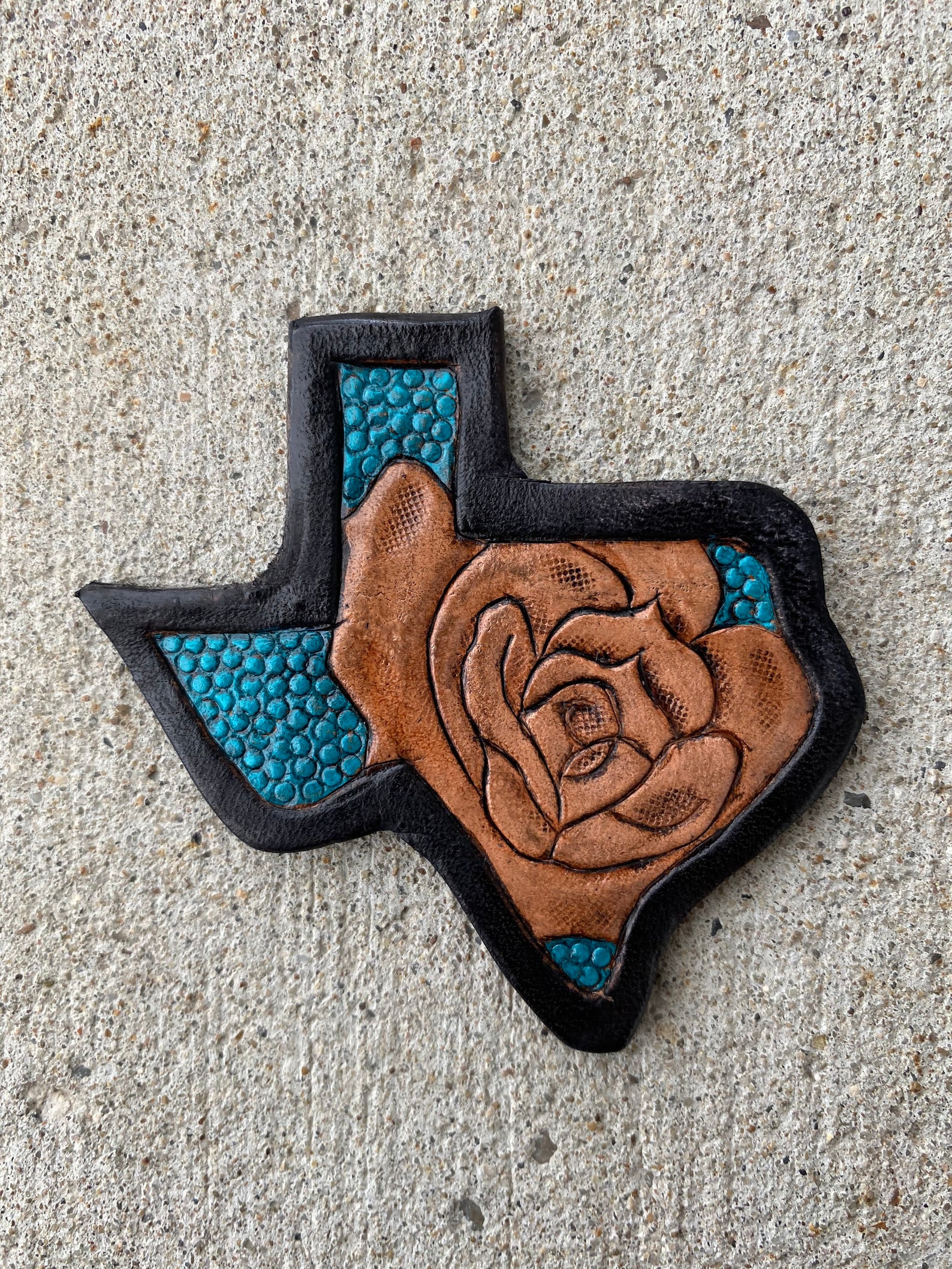 Hand Tooled Leather Patch Custom - Etsy