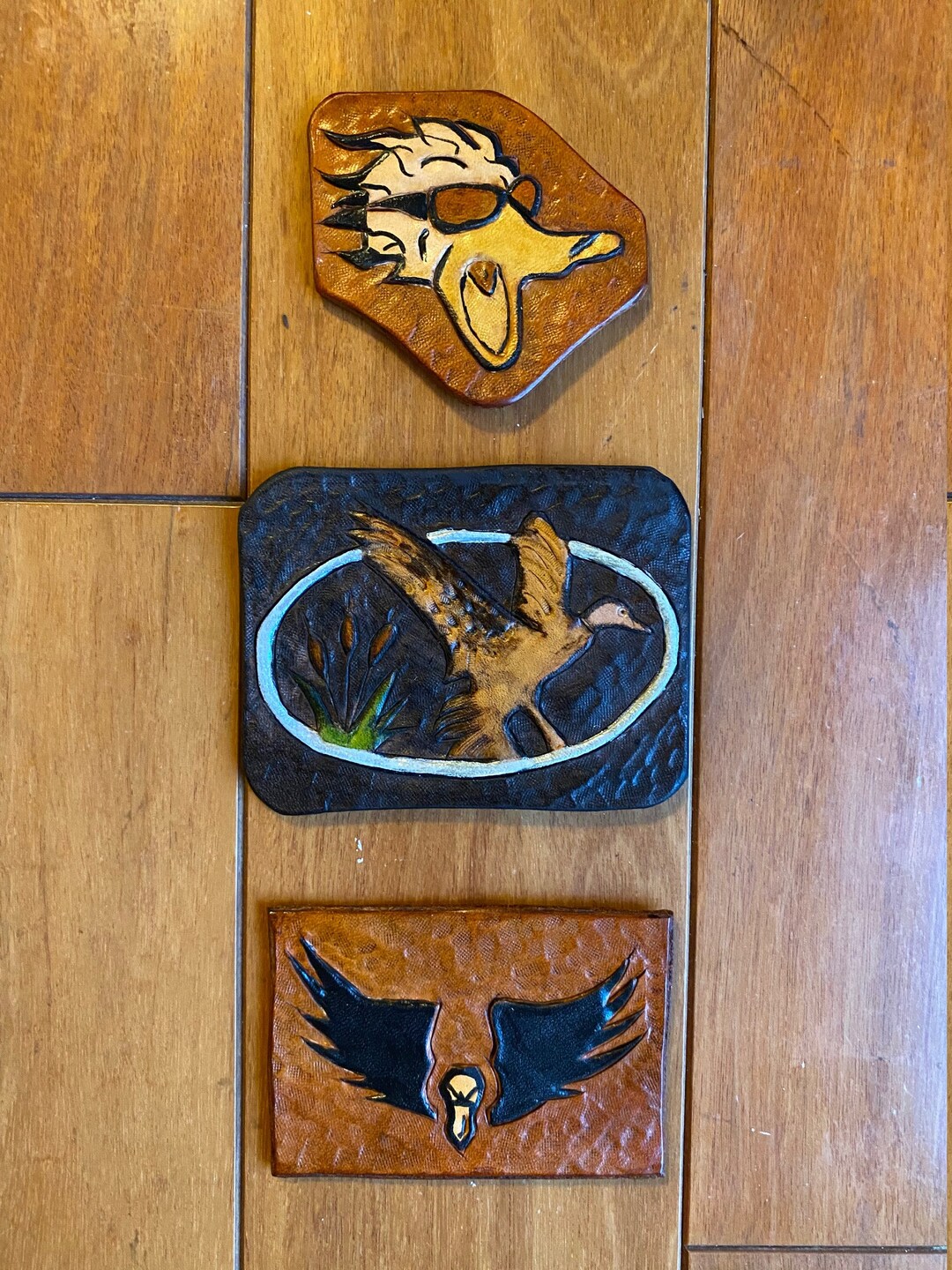 Hand Tooled Leather Patch Custom - Etsy