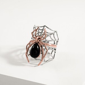 Spider Web Rings Stacking Rings Ring Webbing Gold - Etsy