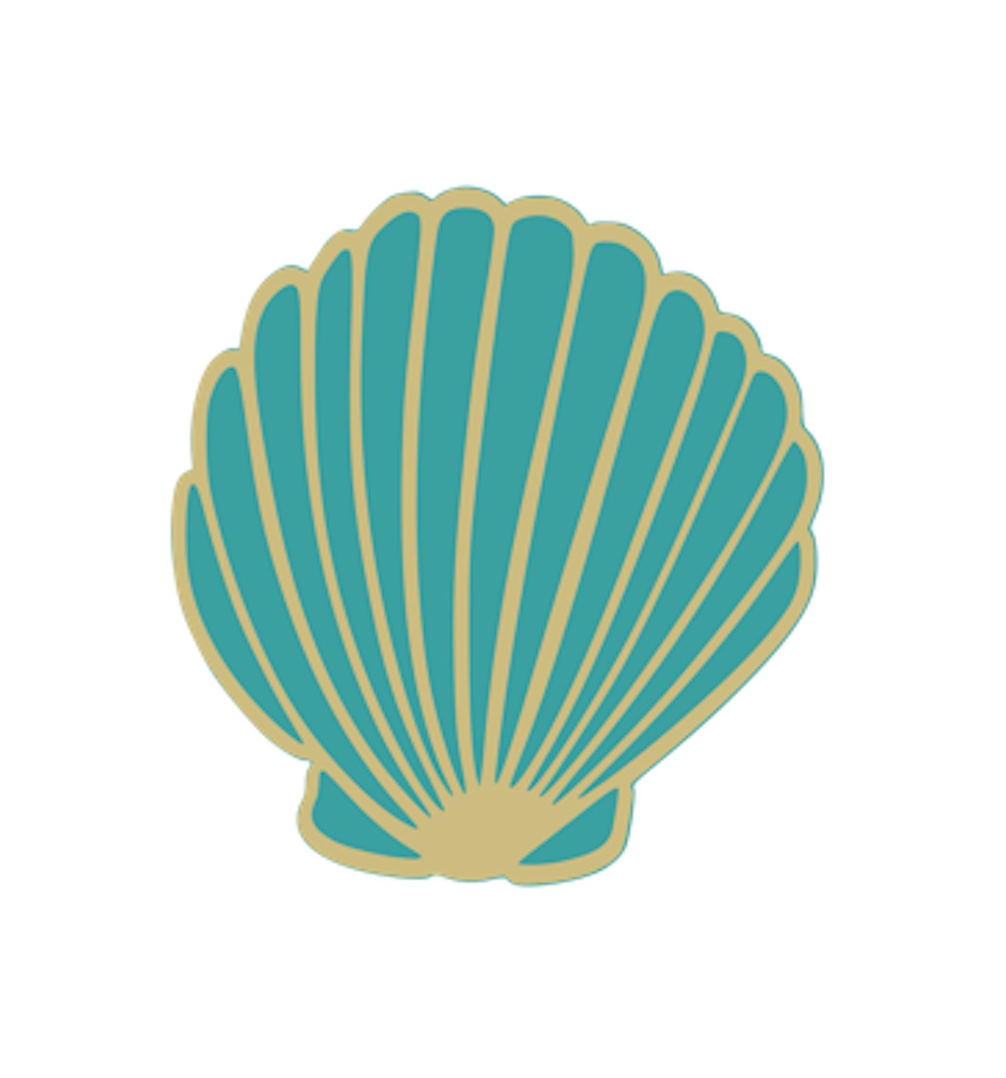 Seashell Svg/dxf/png/pdf/eps Vector Files for Layered Vinyl/cricut ...