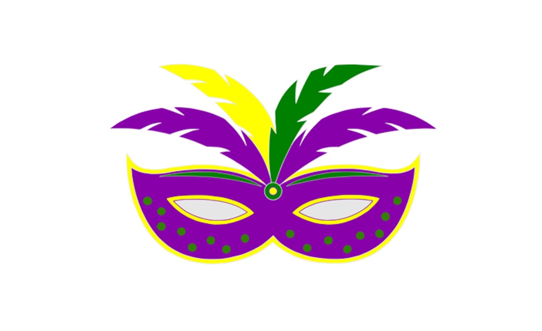 Louisiana Mardi Gras Mask/new Orleans Parade/svg/png/dxf/cricut ...