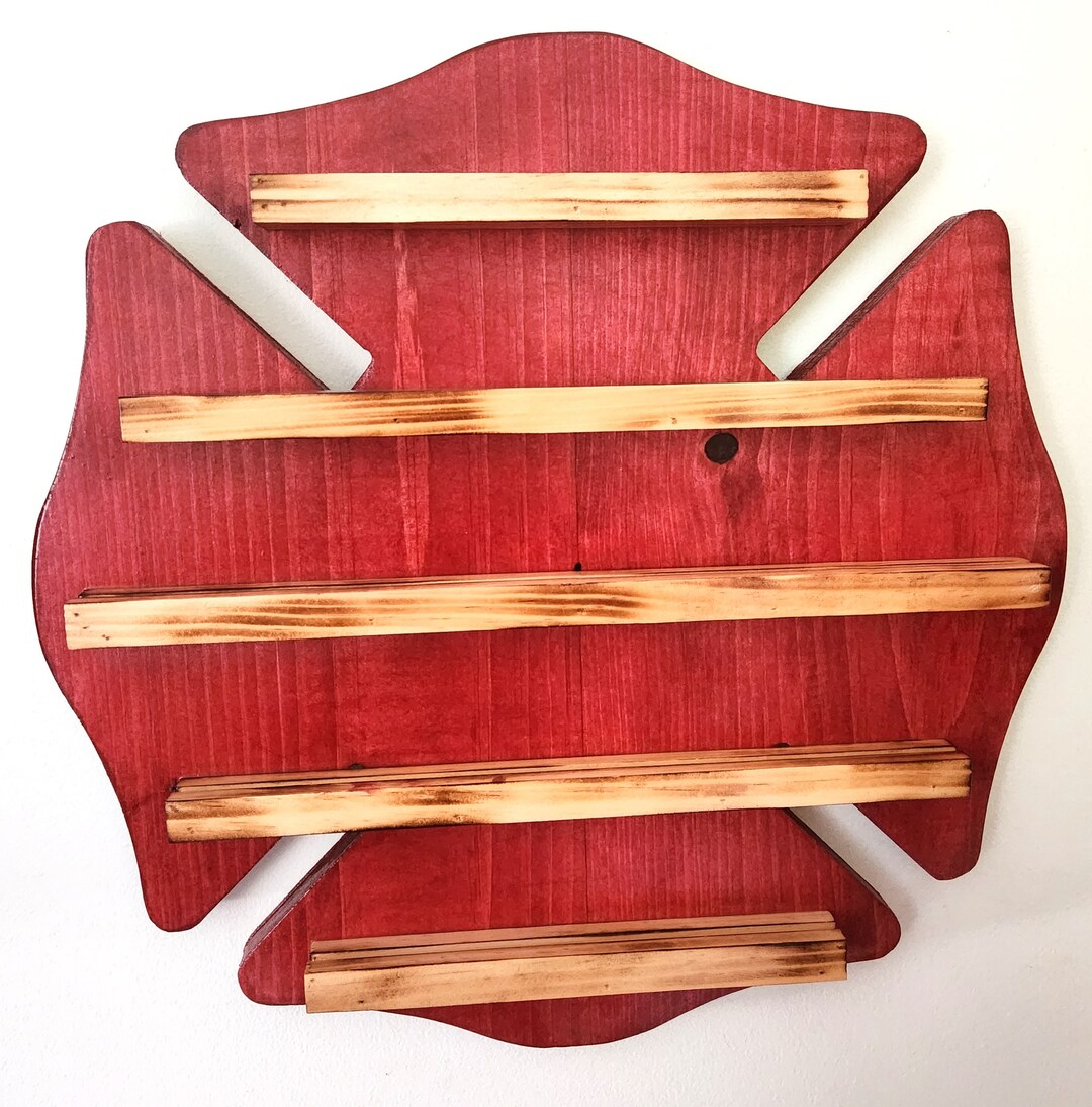F.F. Red Maltese Cross Challenge Coin Holder - Etsy