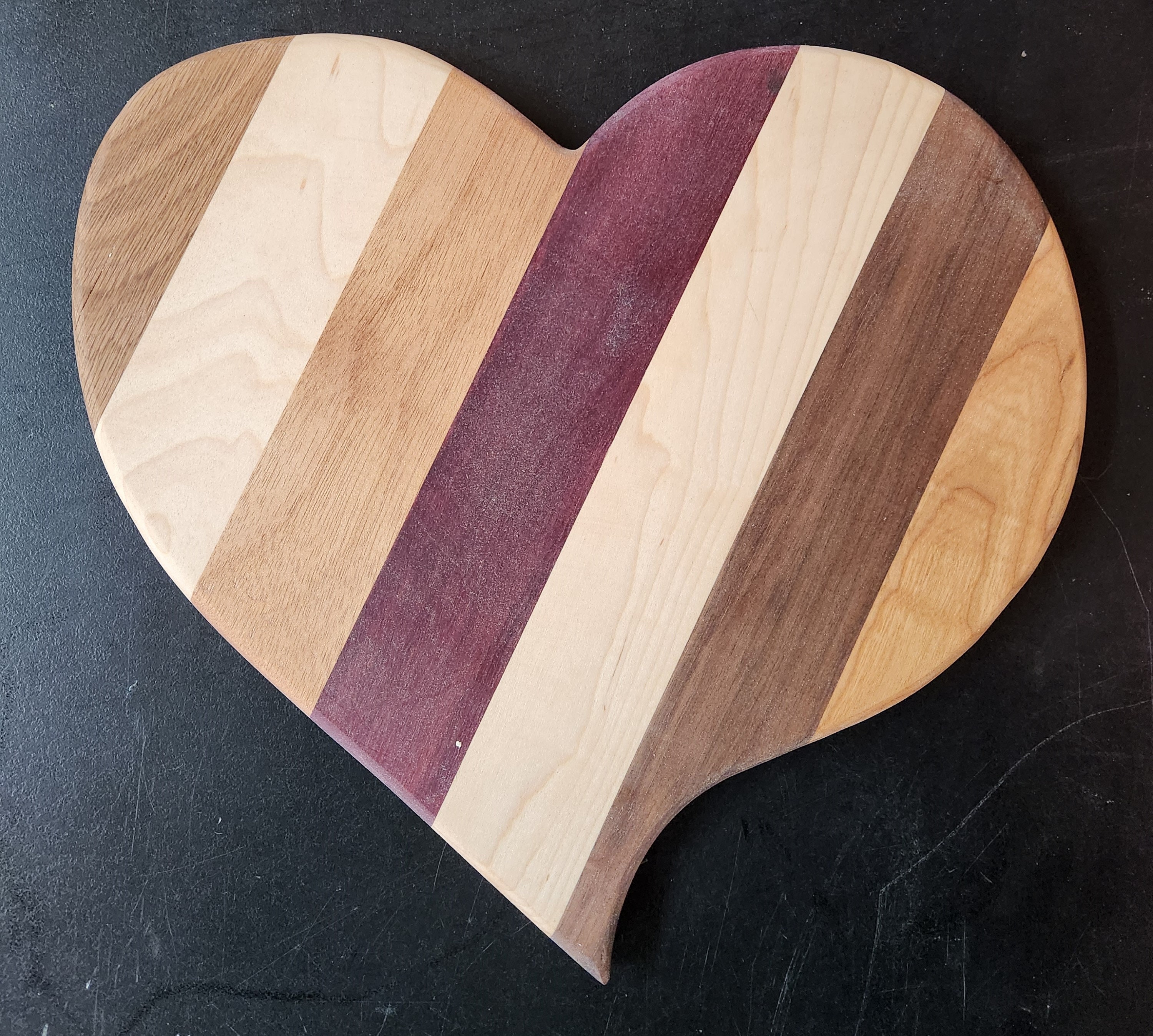 Heart Shaped Cutting Board - Etsy