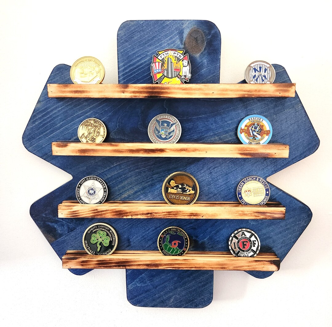 EMS Challenge Coin Holder - Etsy