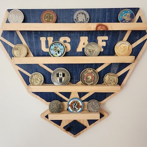 Air Force Challenge Coin Holder - Etsy