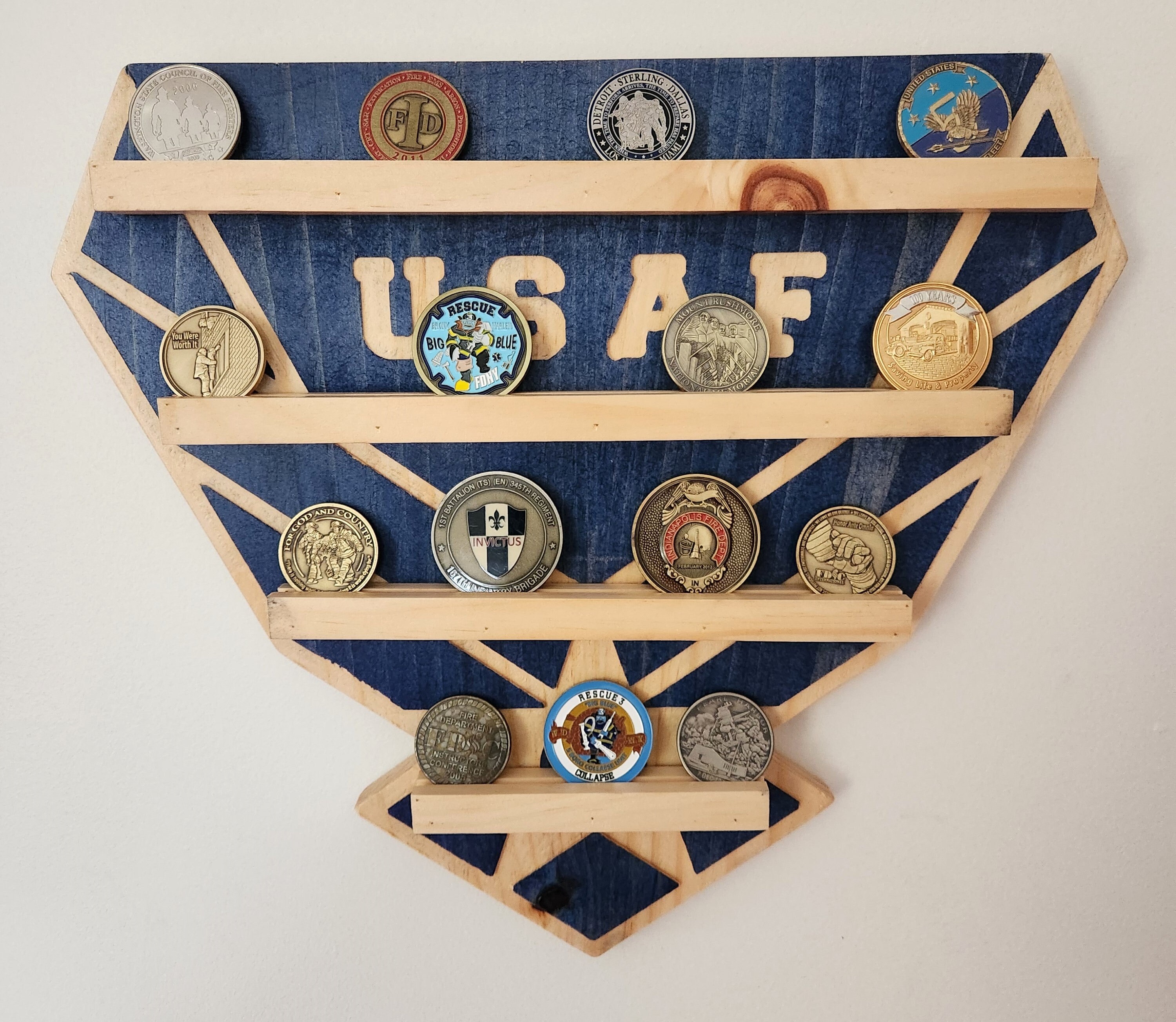 Air Force Challenge Coin Holder - Etsy