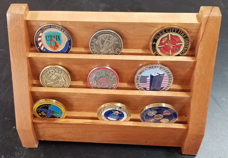 Small Challenge Coin Holder - Etsy