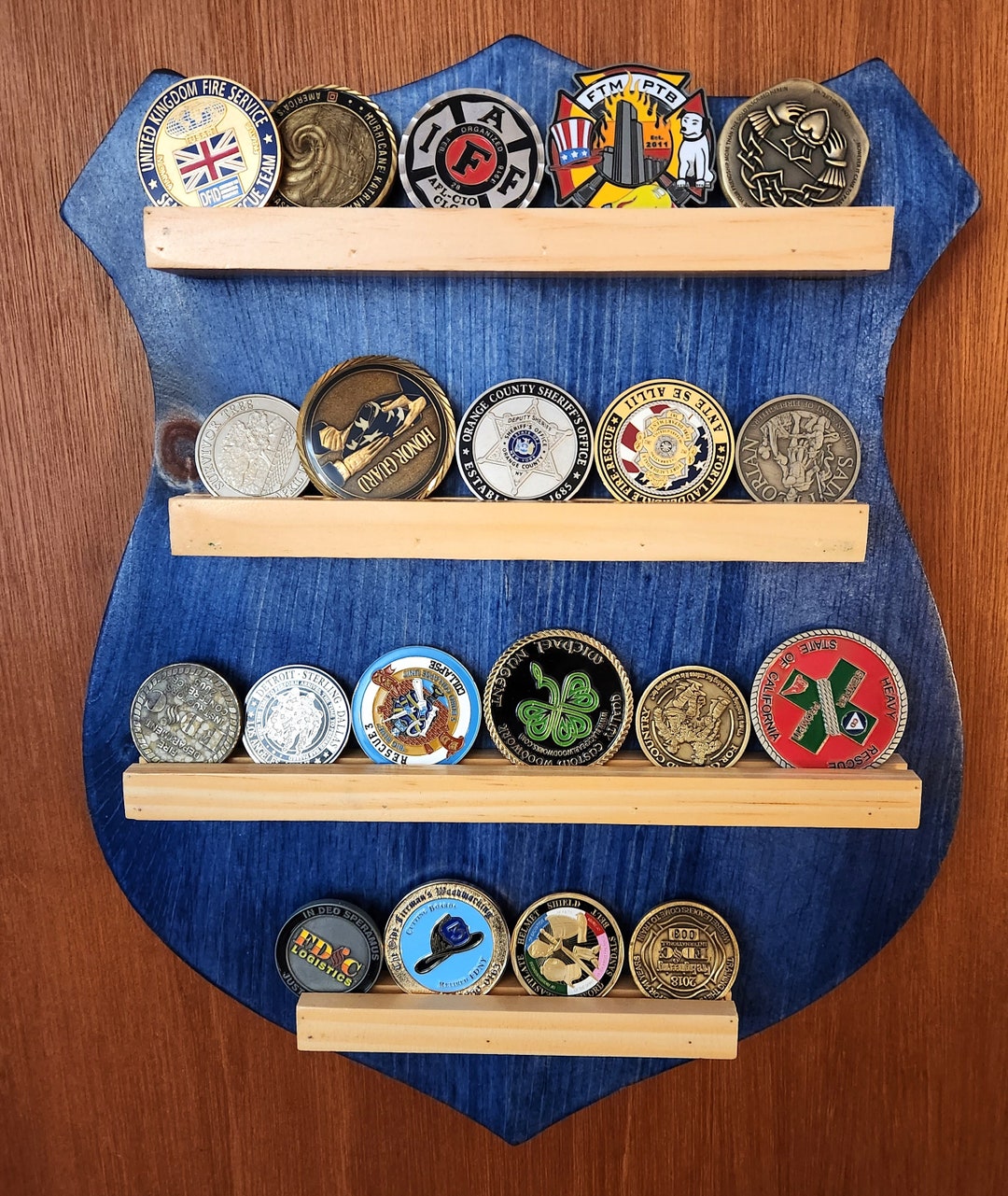 Law Enforcement Challenge Coin Holder - Etsy