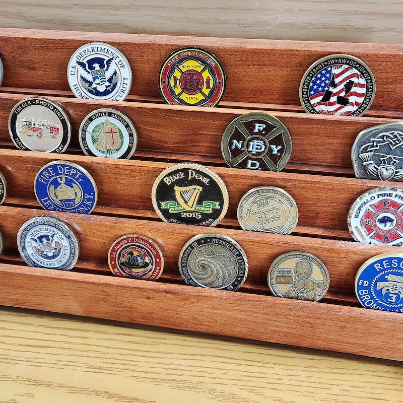 Challenge Coin Holder - Etsy