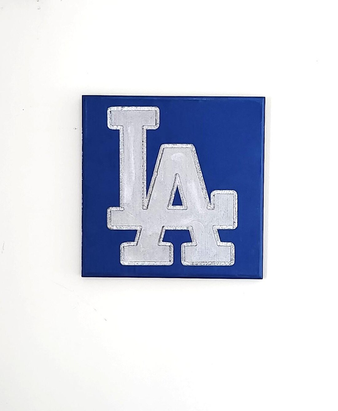 Dodgers Logo Plaque - Etsy