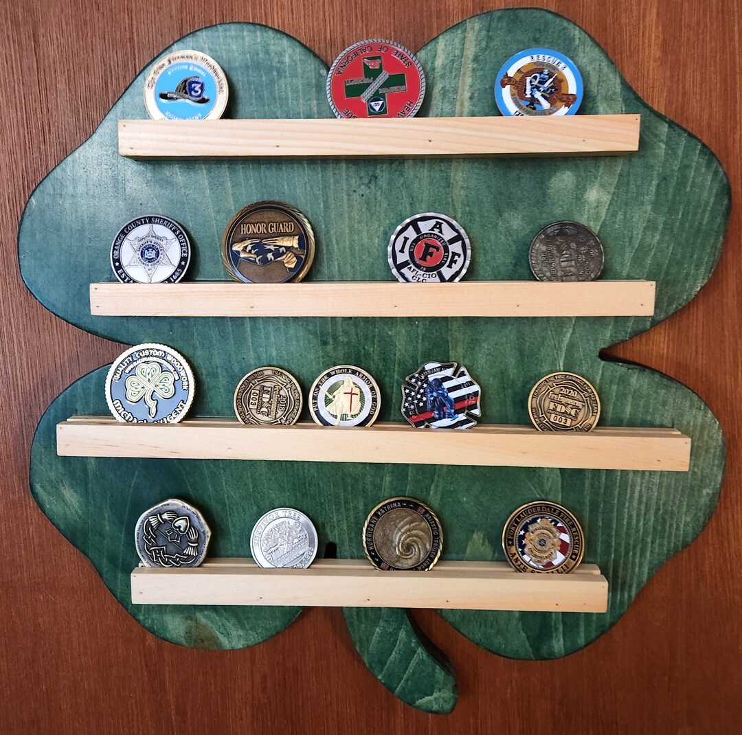 Irish Challenge Coin Holder - Etsy