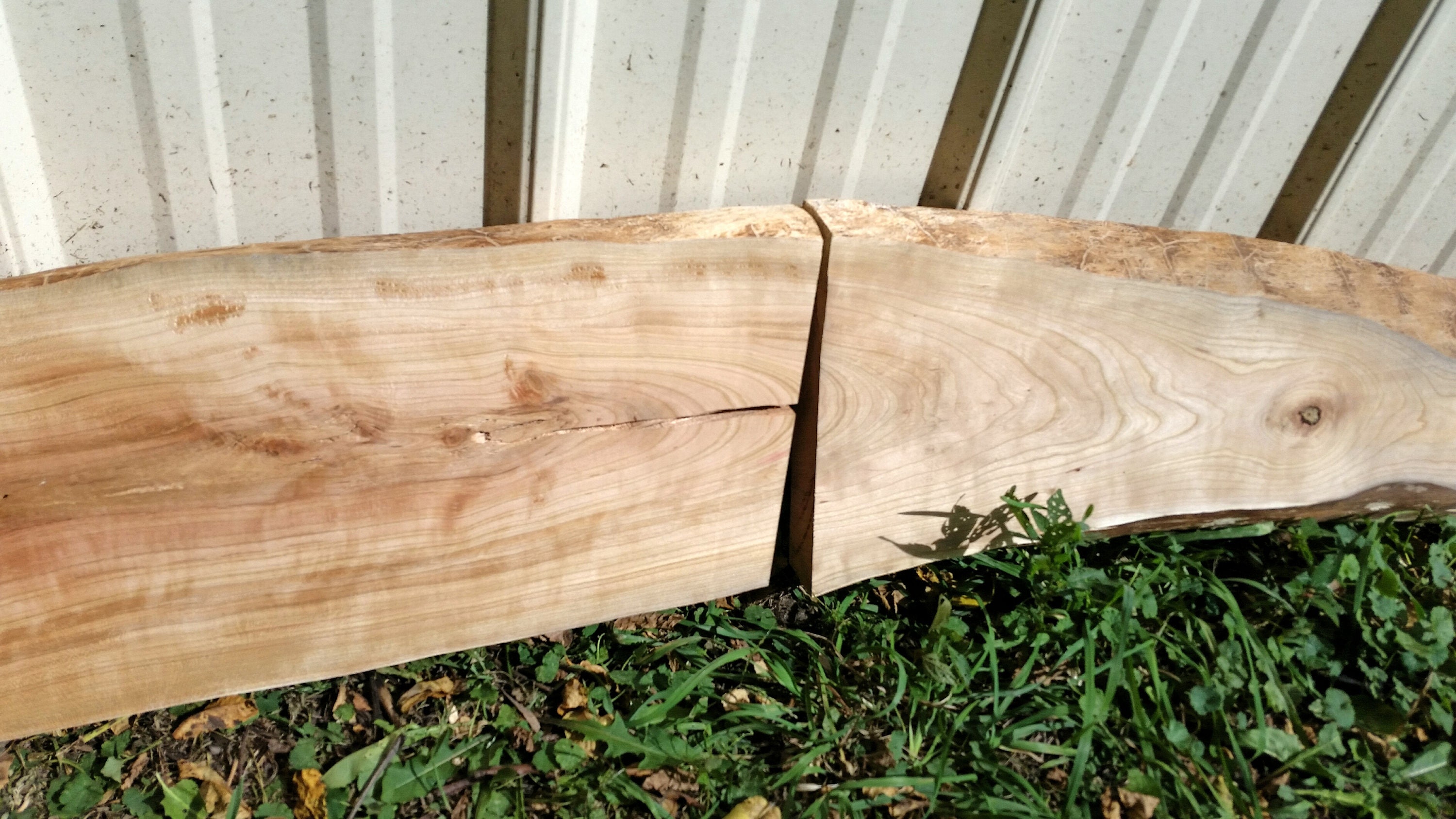 Figured Cherry Live Edge Book Matched Rustic Wood Slabs Set of | Etsy